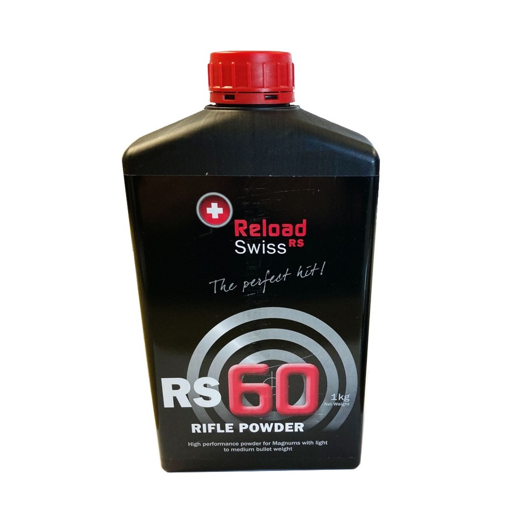 RELOAD SWISS - RS POLVERE RS60 *Conf. da 1 Kg*